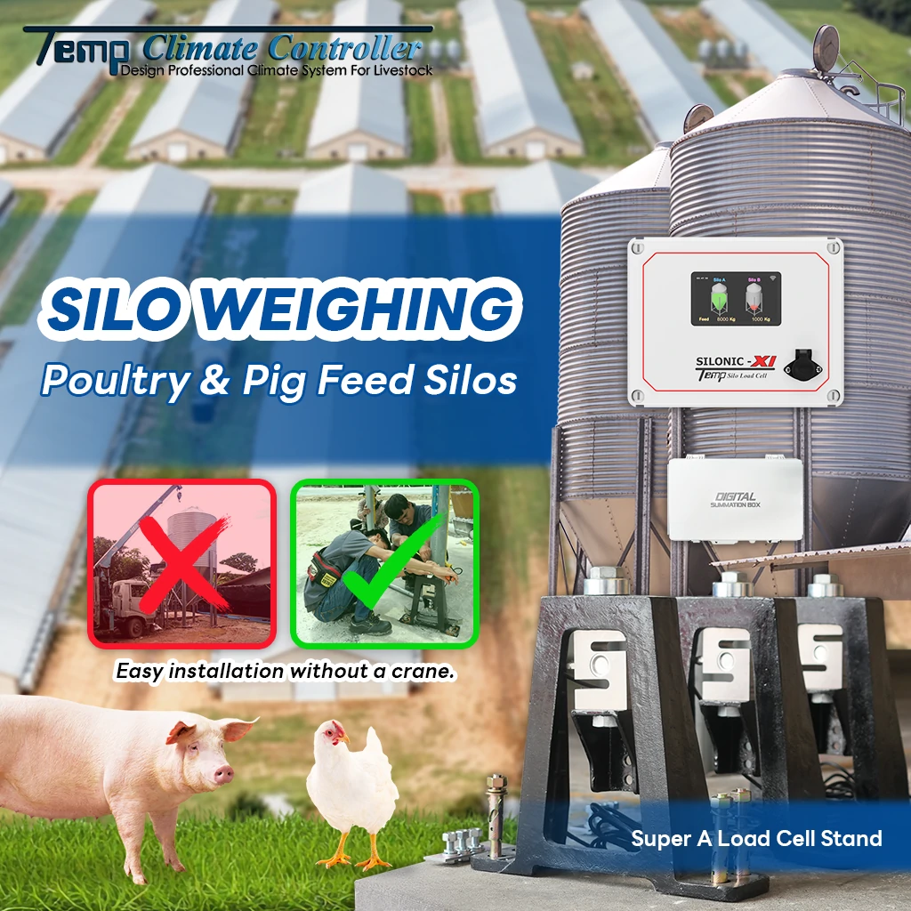 Silo Weighing for Poultry & Pig Farming Siam Water Flame