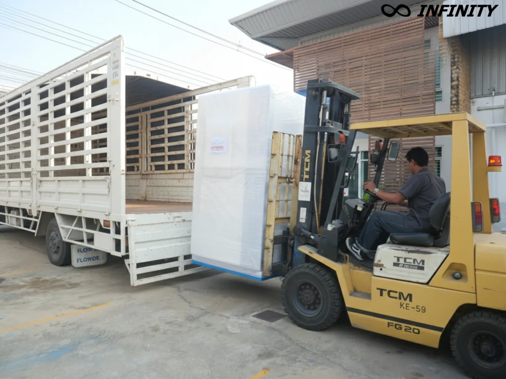 ส่งมอบเครื่องผลิตแก๊สไนโตรเจน INFINITY รุ่น N-30 Siam Water Flame