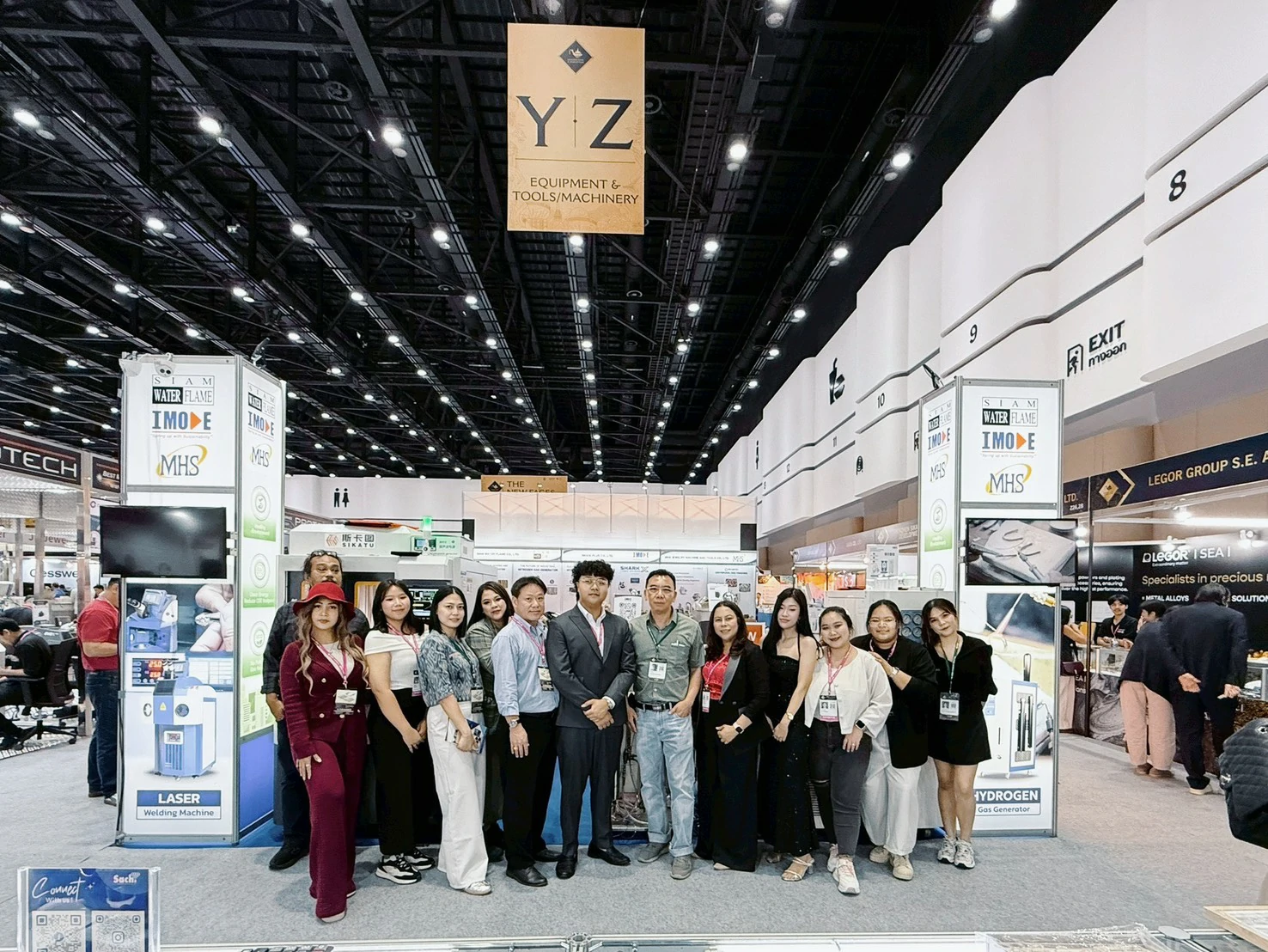 The 73rd Bangkok Gems & Jewelry Fair 2026 The atmosphere Siam Water Flame